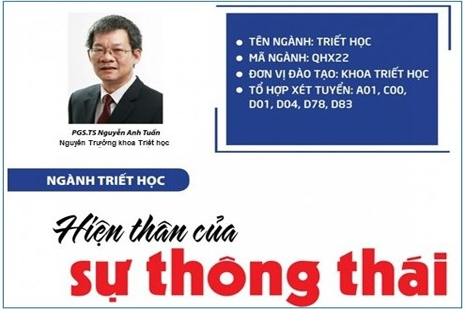 Ngành Triết học: Hiện thân của sự thông thái