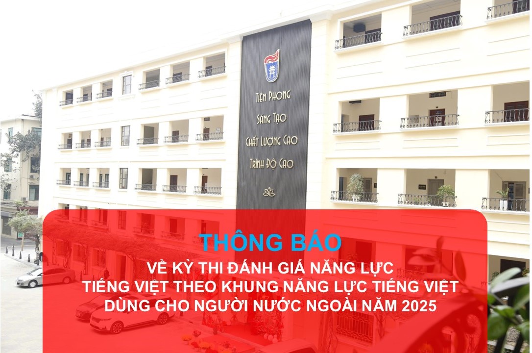 The Vietnamese language proficiency test is based on the 2025 ...