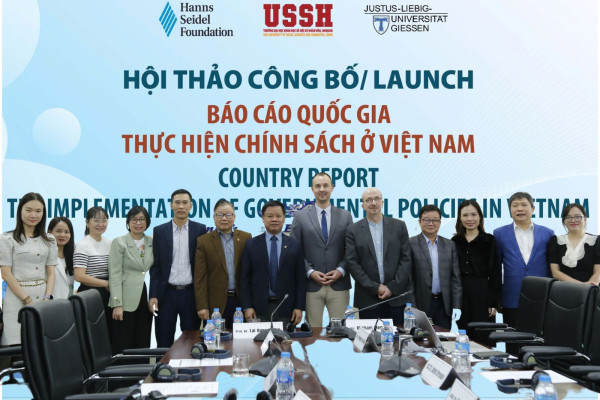 VNU-USSH organizes a workshop to announce the National Report "Policy ...