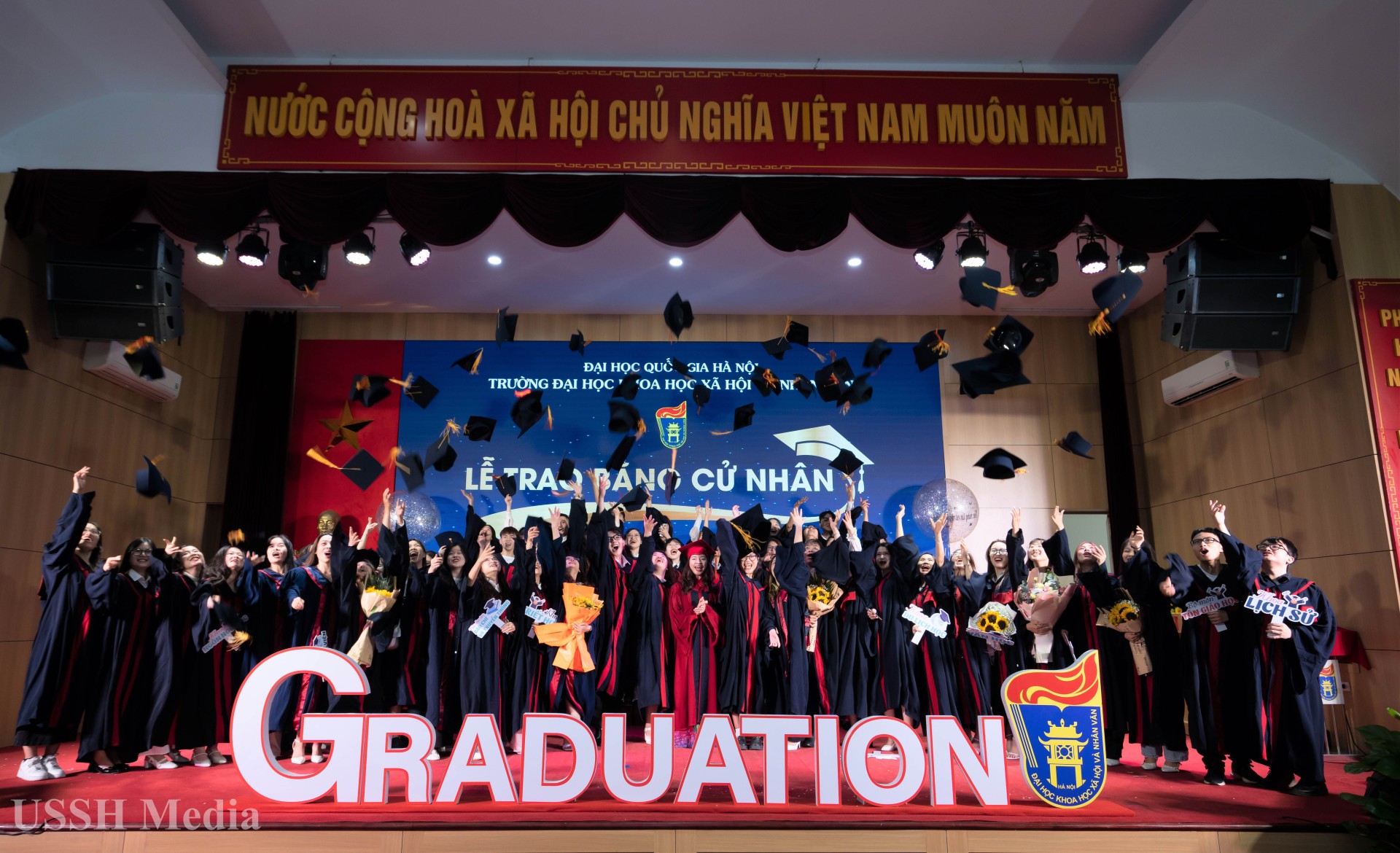 The official VNU-USSH commencement ceremony in 2023: A Memorable Graduation