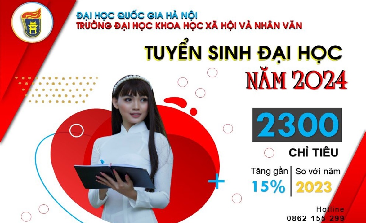 Trường ĐH KHXH&NV, ĐHQGHN tăng 15% chỉ tiêu tuyển sinh đại học chính ...